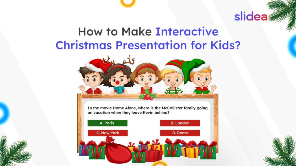 Slidea Make Interactive Christmas Presentations For Kids